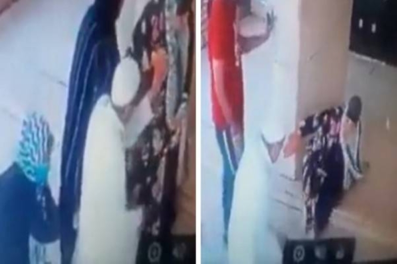 شاهد نساء يُنفذن خطة ماكرة لسرقة جوال مسن في مصر