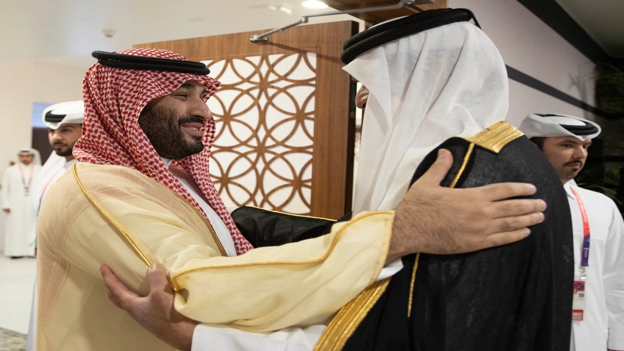 ولي العهد يبعث برقية شكر لأمير قطر