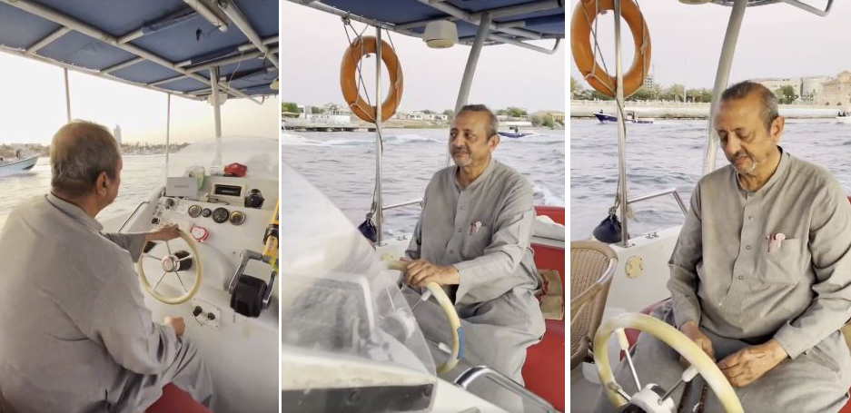 بالفيديو: طيار مدني متقاعد يحكي قصة شغفه بالبحر منذ 50 عامًا – مـزمـز